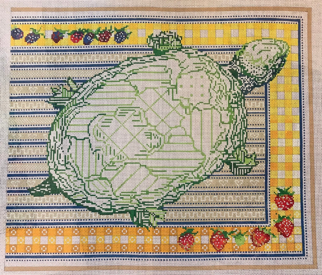 Turtle – Carol Curtis Needlepoint Design